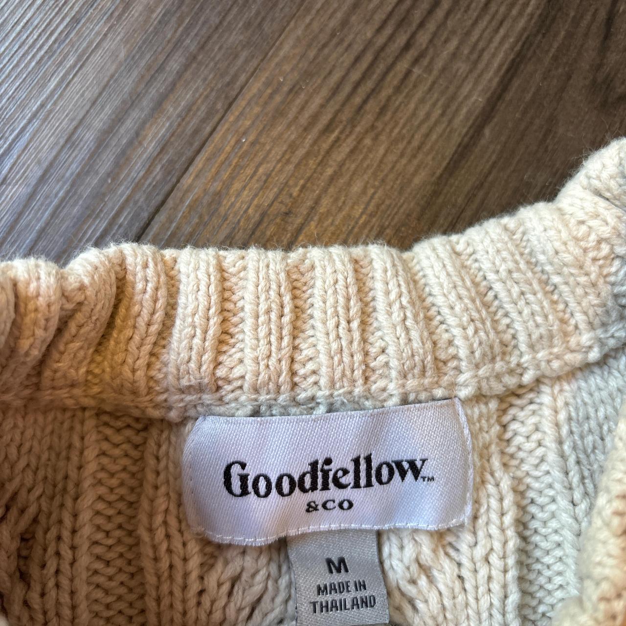 thick white sweater ~brand is goodfellow ~great... - Depop