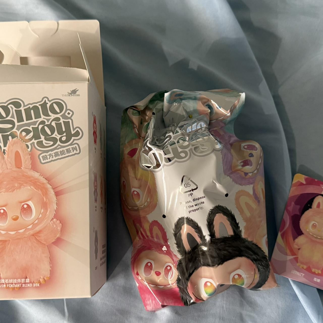 Labubu Popmart Big into Energy Loyalty 100%... | Depop