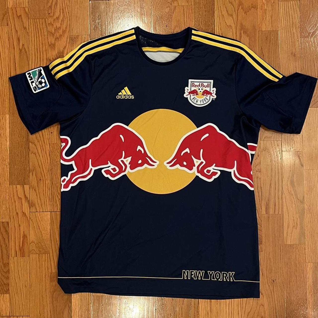 New York Adidas Red Bull Jersey Size XL If you... - Depop