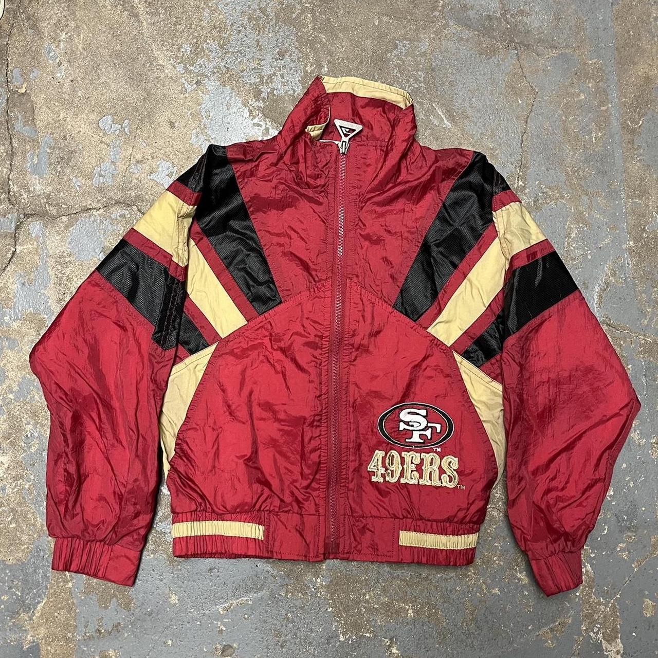 Vintage 49ers Kids Jacket NFL Genuine Stuff Size... - Depop