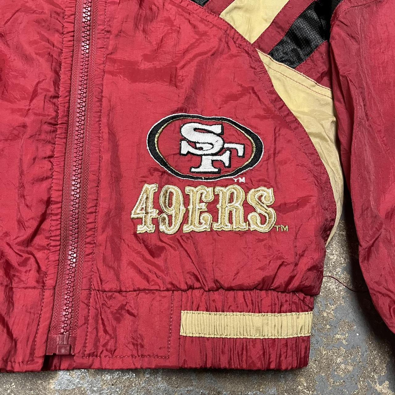 Vintage 49ers Kids Jacket NFL Genuine Stuff Size... - Depop