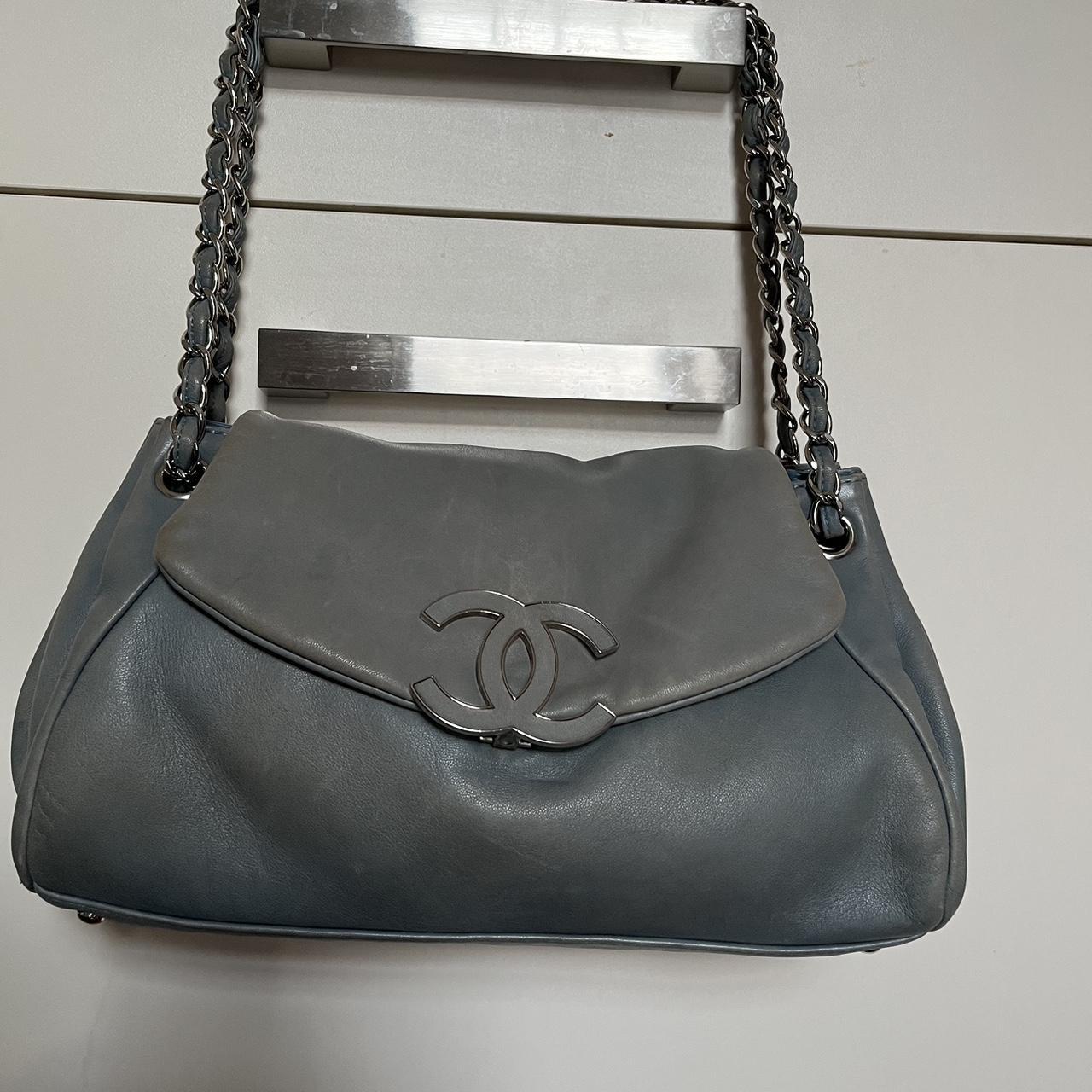 Authentic Chanel bag. CHANEL CREAM QUILTED CLASSIC... - Depop