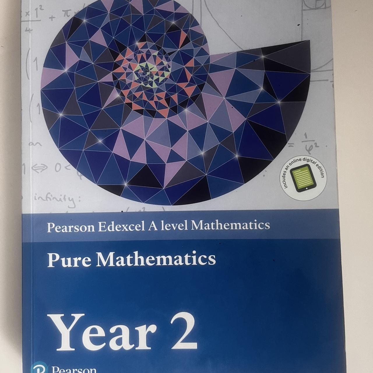 A Level Maths Pearson Textbooks- preowned. Damage to... - Depop