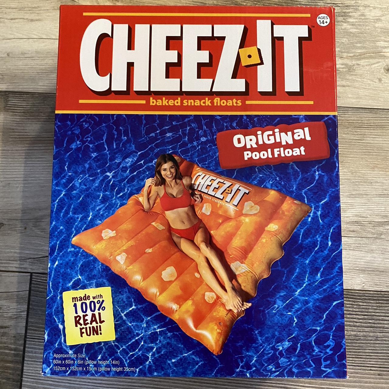 Brand new Cheese It pool floatie, package has not... | Depop