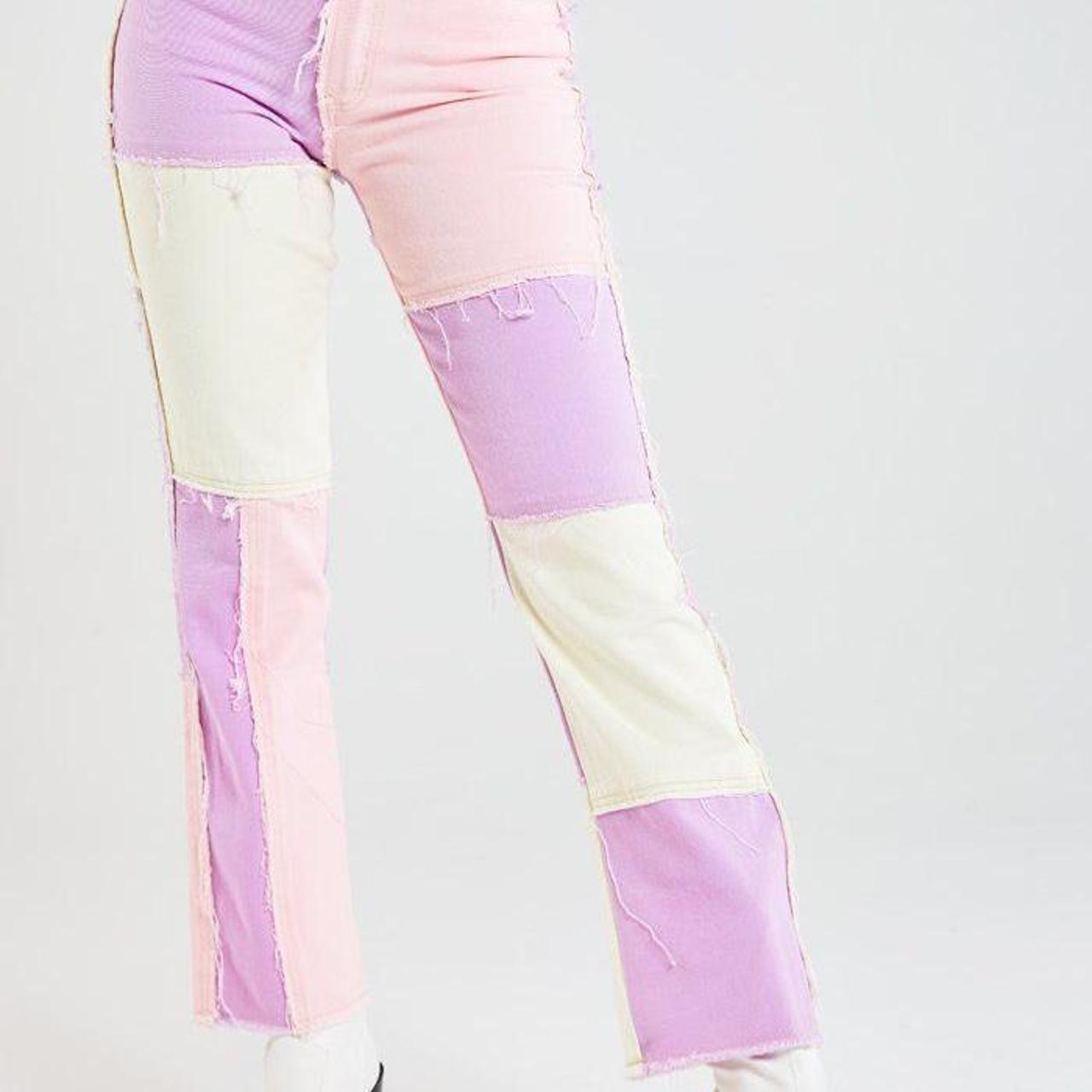 Jaded London Patchwork Denim Jeans - boyfriend fit,... - Depop