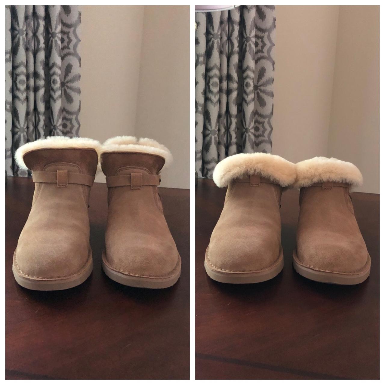 Like New Uggs!! Authentic!! Elisa Suede Sheepskin... - Depop
