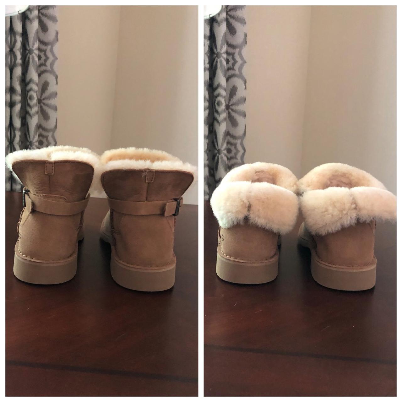 Like New Uggs!! Authentic!! Elisa Suede Sheepskin... - Depop