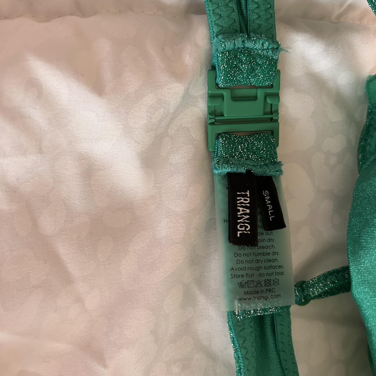 Mala Jaded Sparkle Triangl Bikini Set Bag Brand Depop