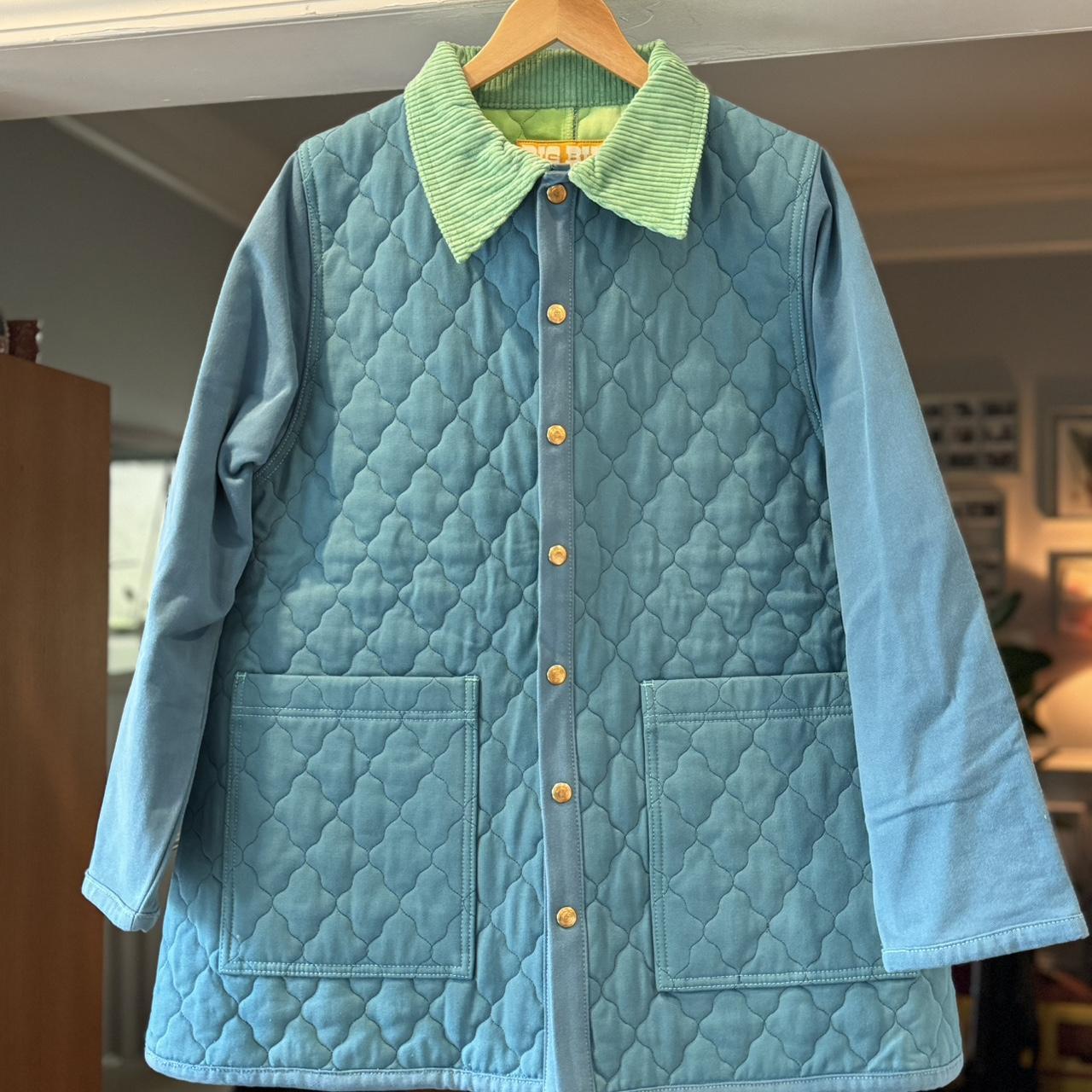 Big Bud Press Quilted chore coat sample sale size... - Depop