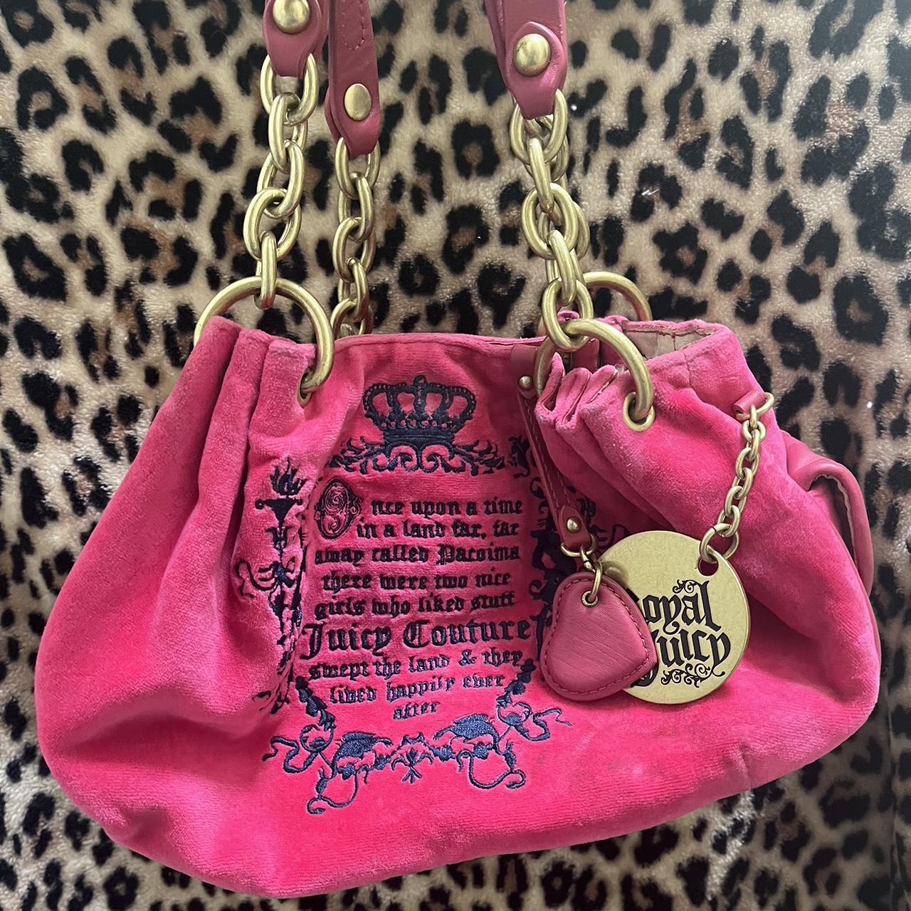 Vintage Pink juicy Couture bag This bag is so... - Depop