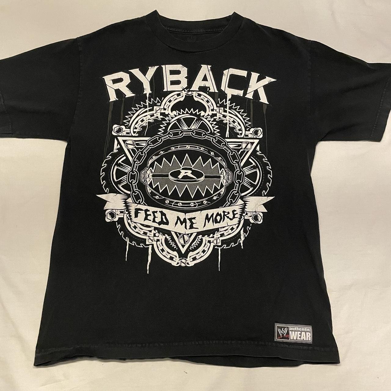 funny WWE ryback wrestling graphic black... - Depop