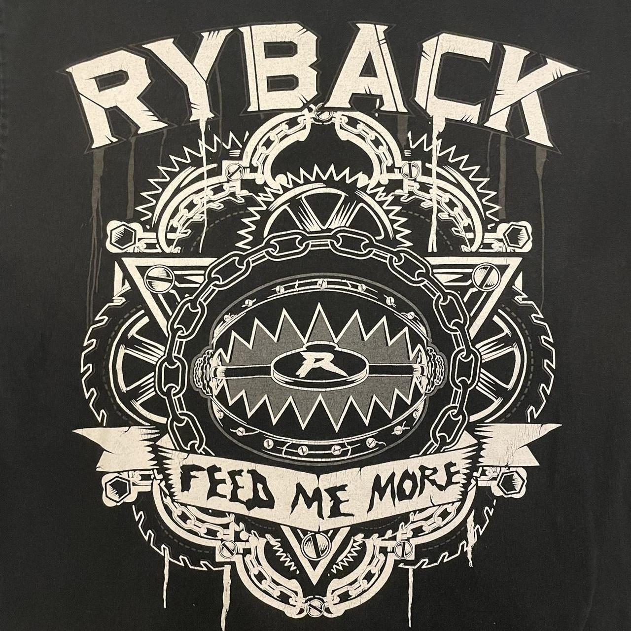 funny WWE ryback wrestling graphic black... - Depop