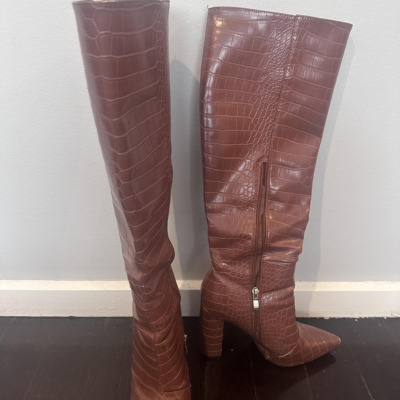Bilini knew high brown boots AUS 7 - Depop