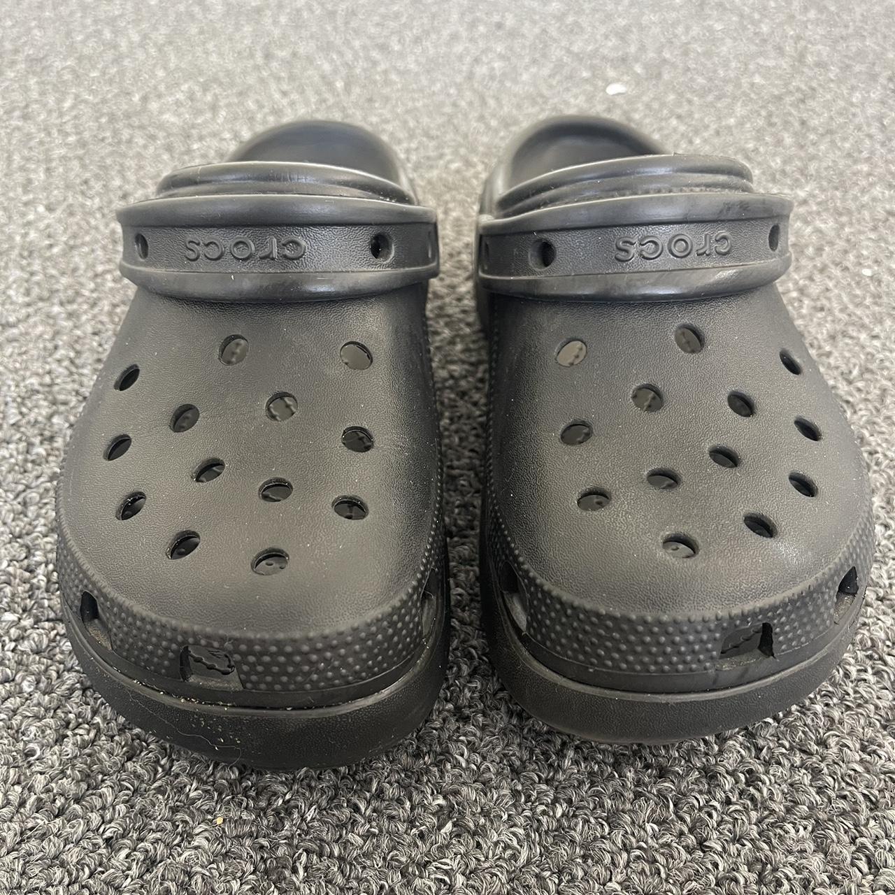 Black Platform Crocs Size 7 US women’s, 5 UK RRP... - Depop