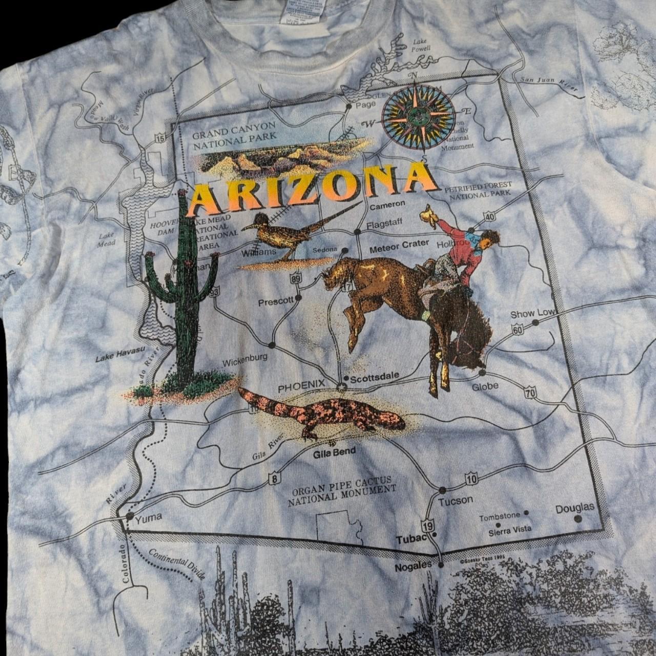 (XL) 1995 Arizona AOP Map... | Depop