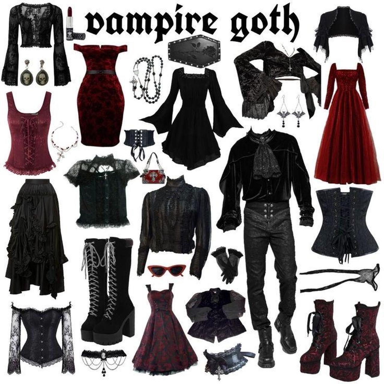 🥀vampire goth bundle🥀 In the style bundle would... - Depop
