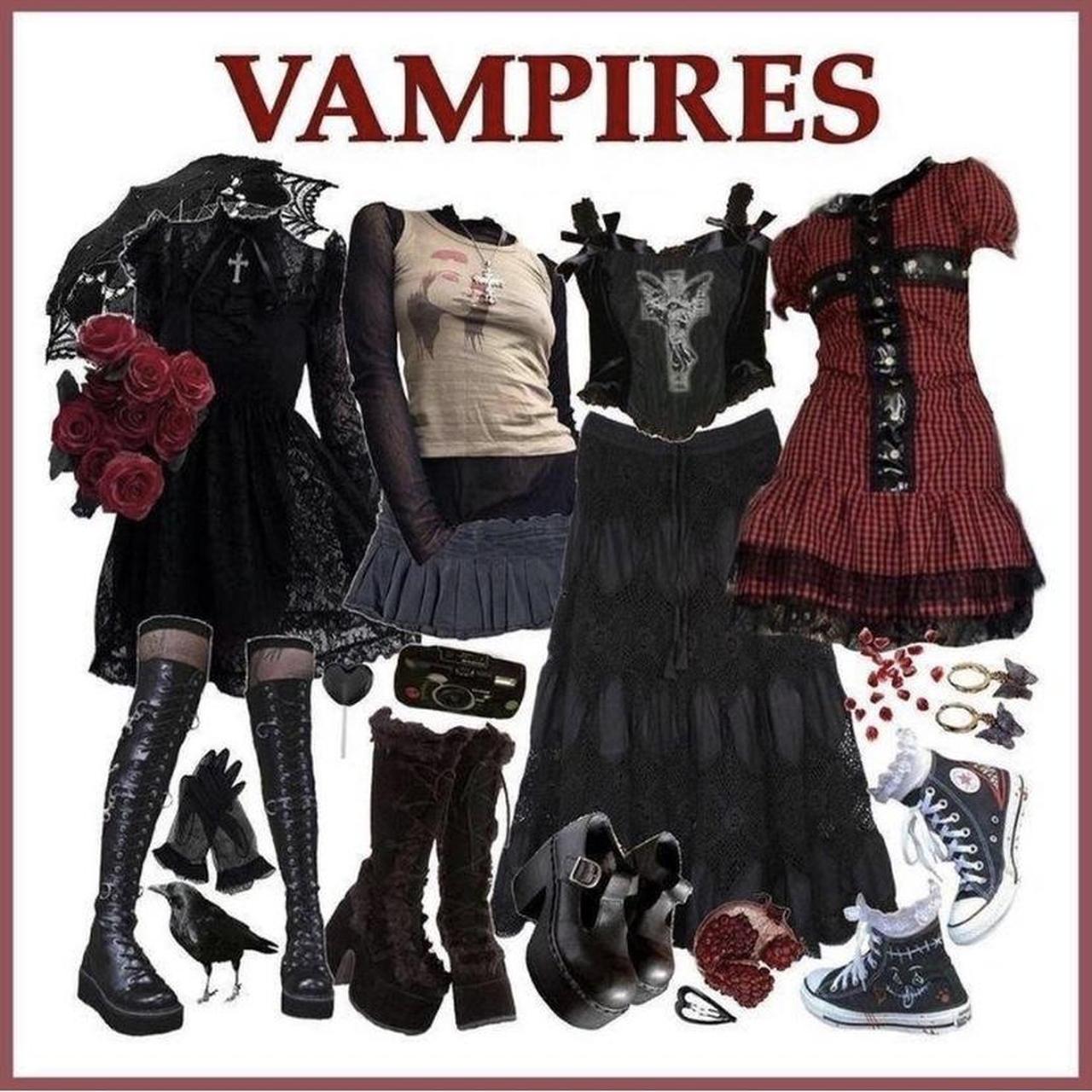 🥀vampire goth bundle🥀 In the style bundle would... - Depop