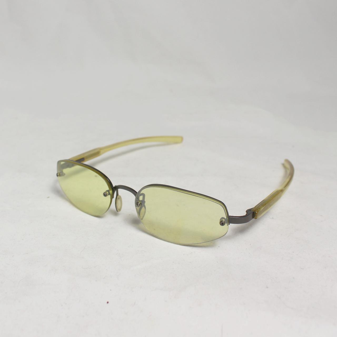 Women's Yellow Sunglasses | Depop