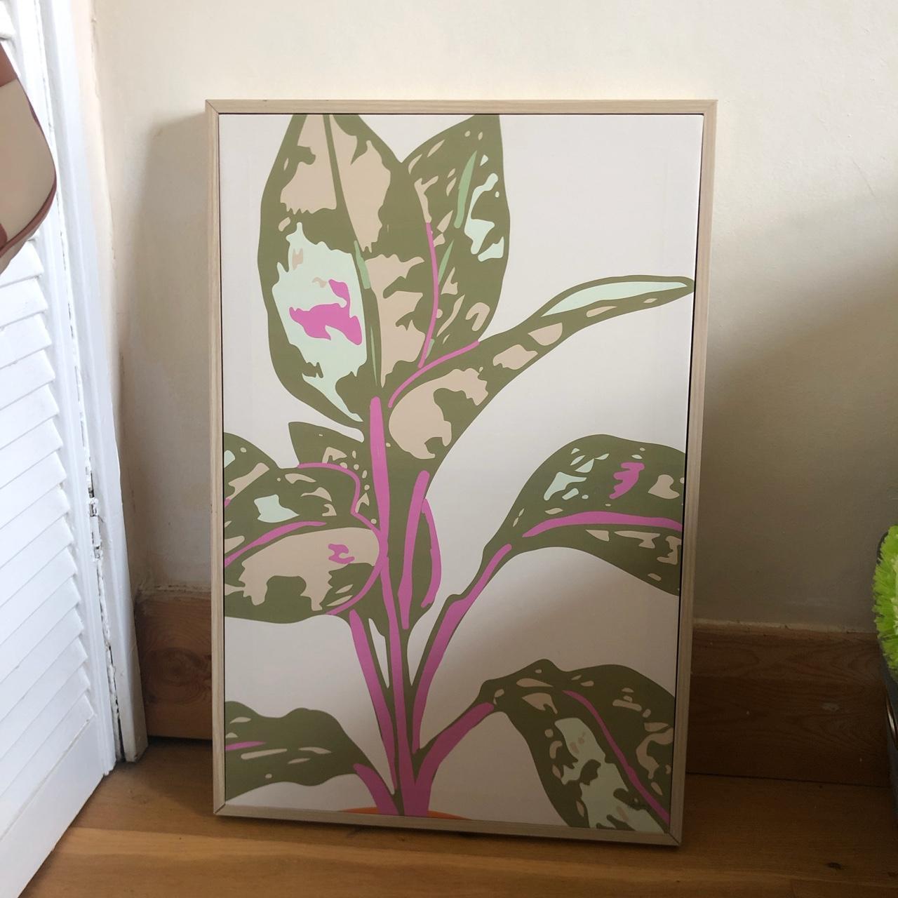 Cute plant canvas from Typo #canvas #roomdecor... - Depop