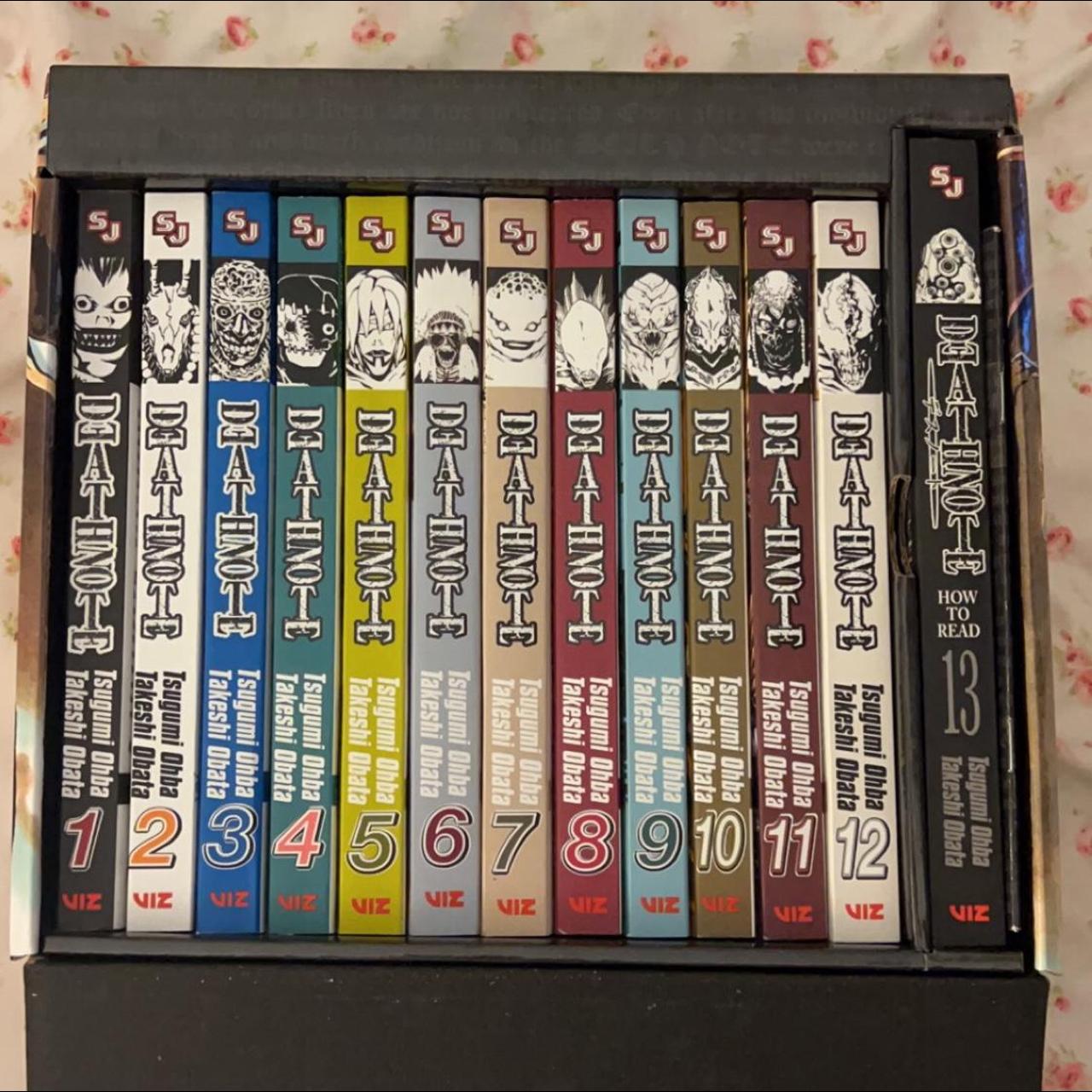 Death Note Box Set -Box, “How to Read” and golden L... - Depop