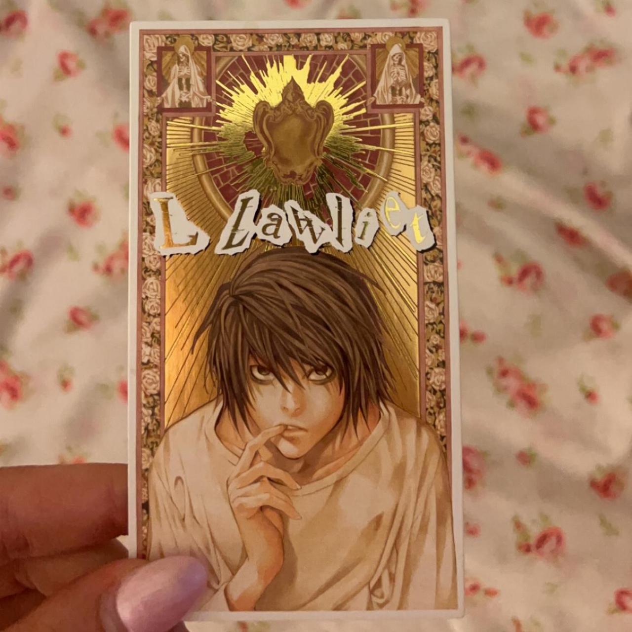 Death Note Box Set -Box, “How to Read” and golden L... - Depop