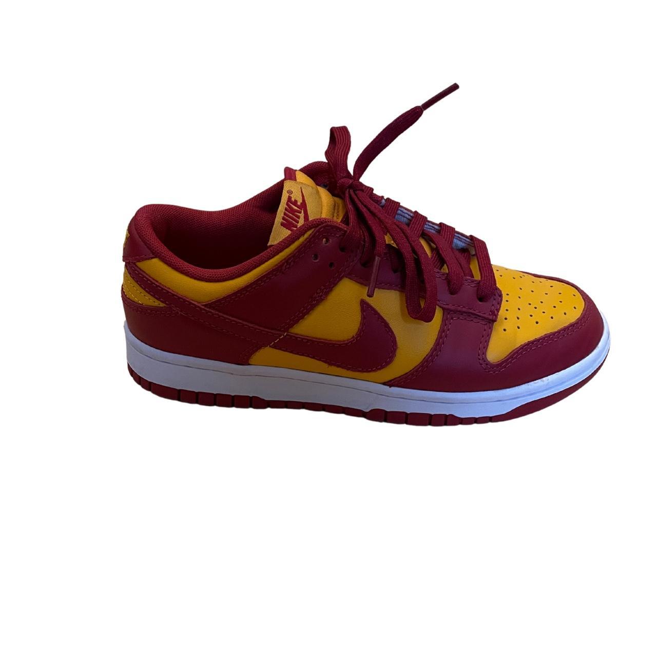 NIKE DUNK LOW MIDAS GOLD BARELY WORN #dunks... - Depop