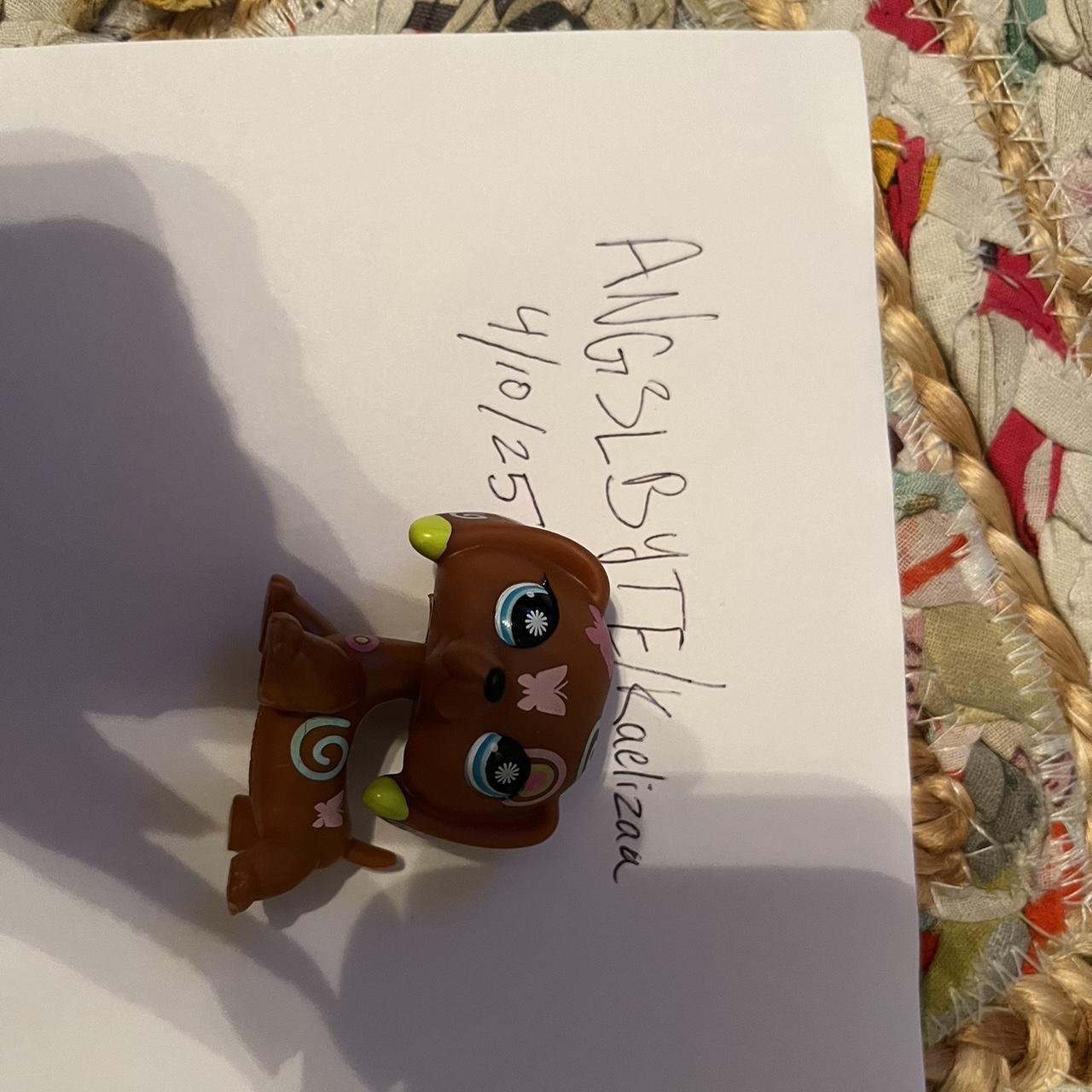 LPS #1010 POSTCARD DACHSHUND PERFECT CONDITION