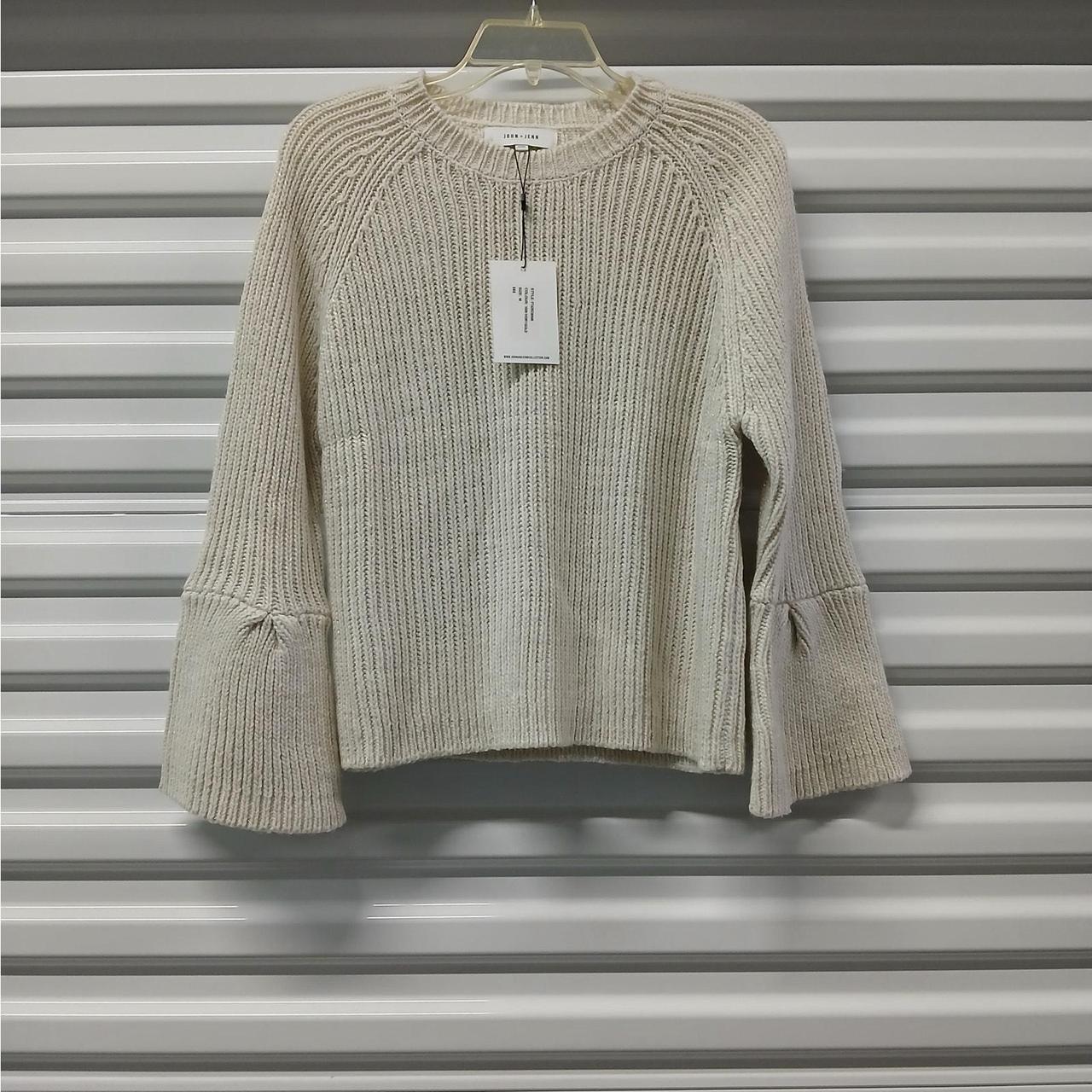 John & Jenn Crew Neck Knit Sweater Women's Medium... | Depop