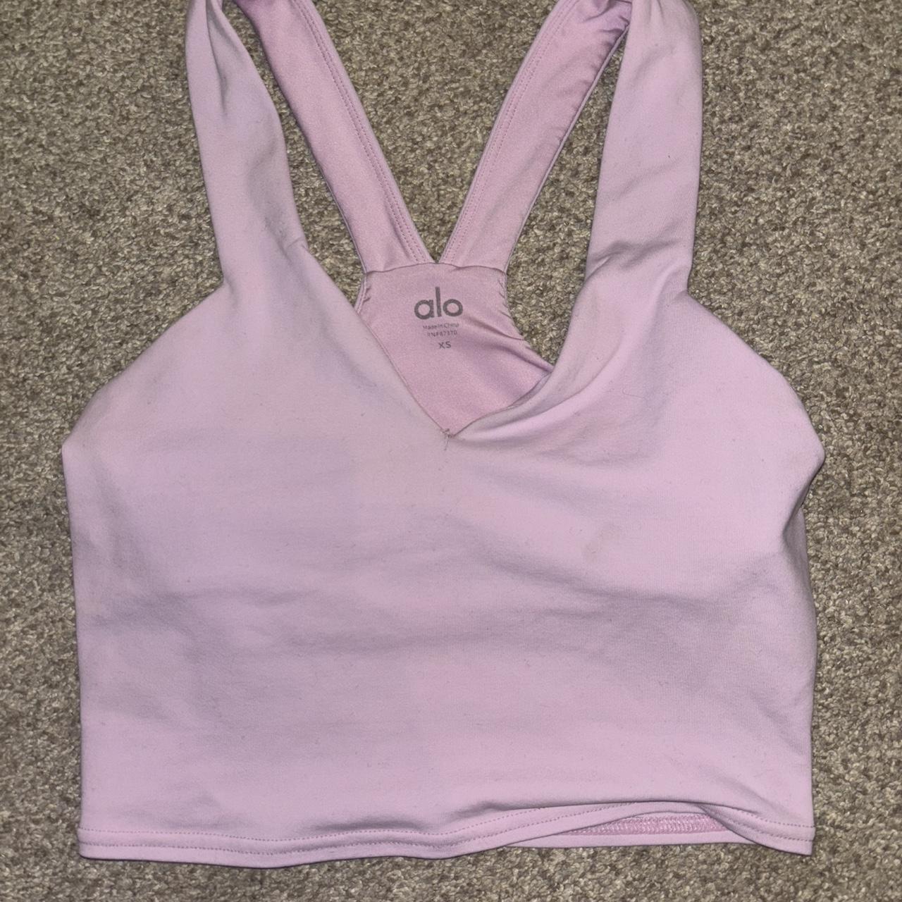 Purple Alo racer back in a size extra small 💜💜 - Depop