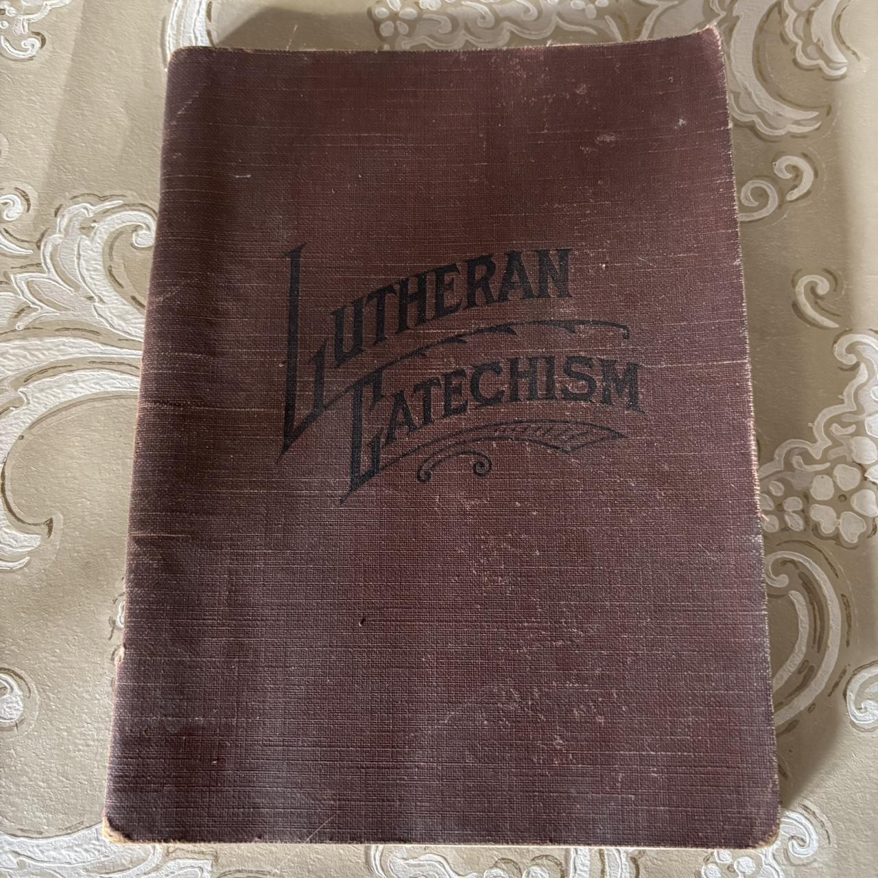 1926 Lutheran Small Catechism by Christopher Drewes,... | Depop
