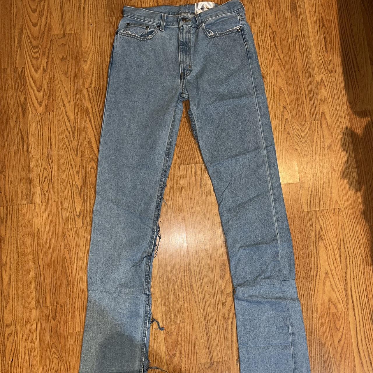 Introvert studios Stacked jeans #stackedjeans #y2k... - Depop