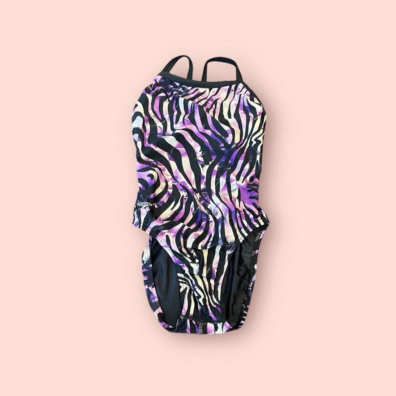 funky one piece swim🪐 the cutest purple speedo one... - Depop