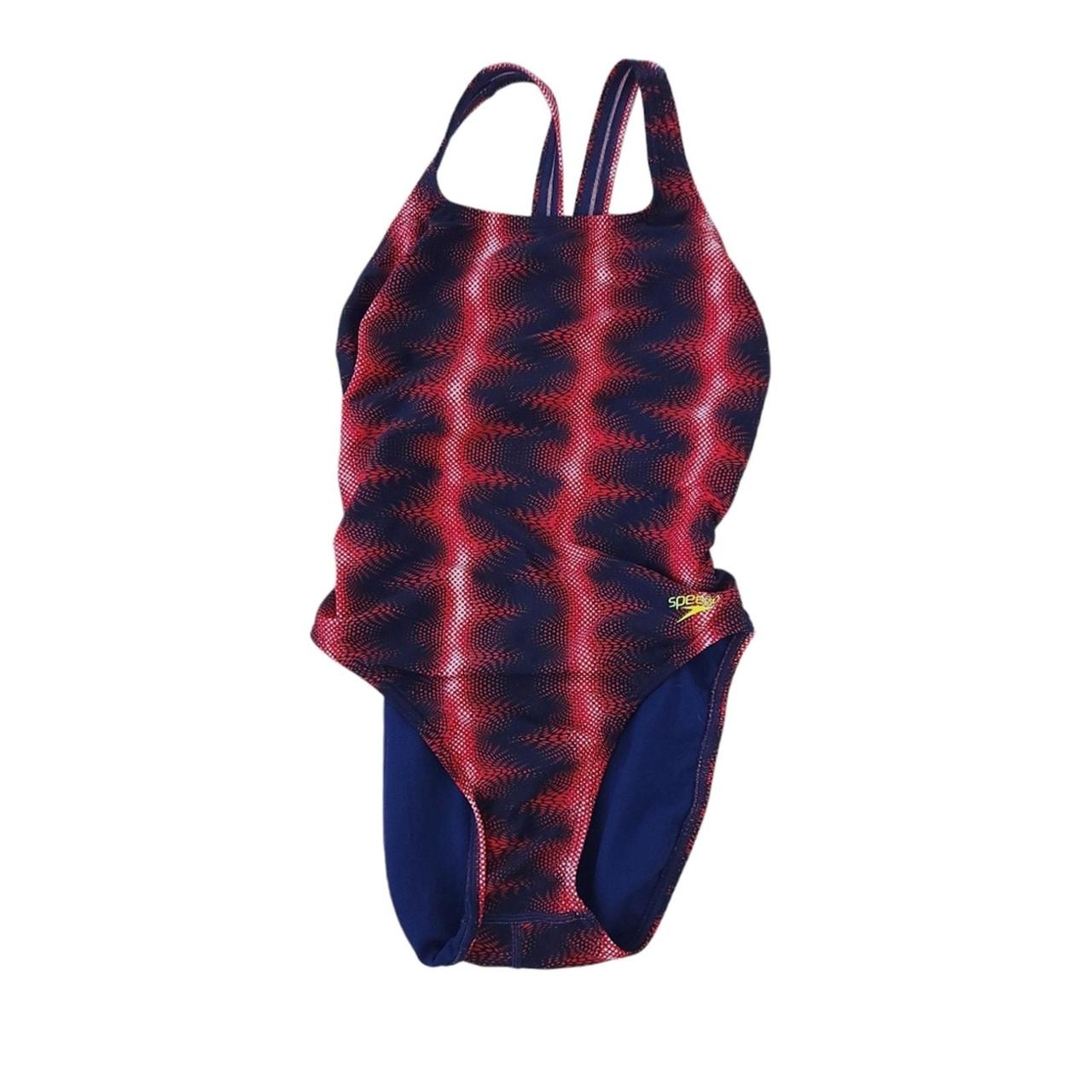 Speedo Pro LT Competitive Swimsuit Size 6/32 Red... - Depop