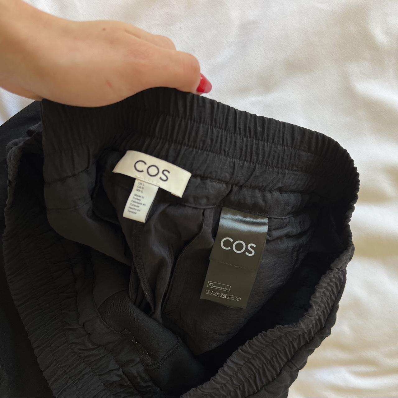 COS Men's Black and Navy Joggers-tracksuits | Depop