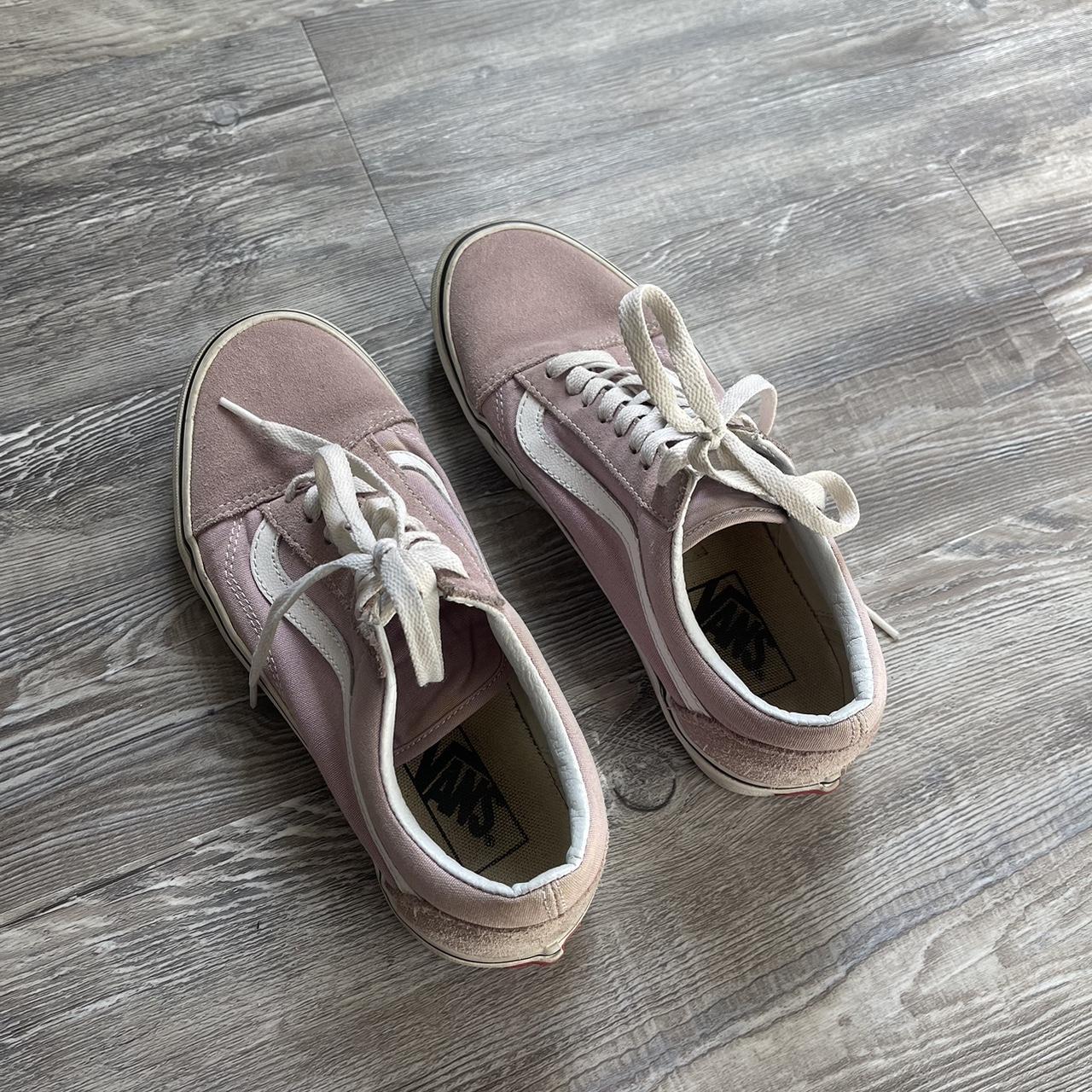 Lilac vans women’s 8 #vans #shoes #skate #pink #purple - Depop