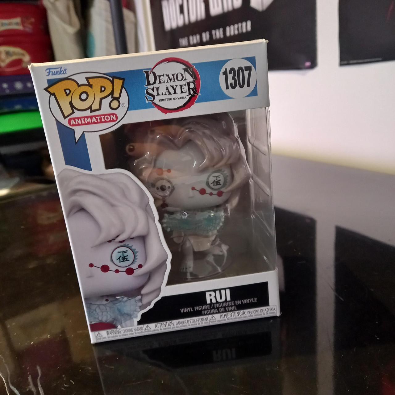 Funko Pop Demon Slayer Rui from the Spider family... - Depop