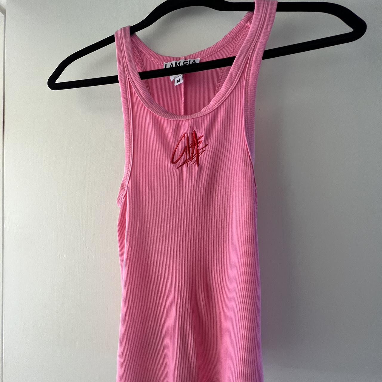 Iamgia pink tank top! Bought a while ago and only... | Depop