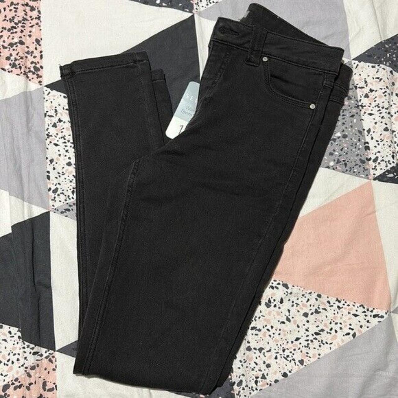 NEW SERRA Ladies Size 10 Jeans BLACK Gifted to me... - Depop