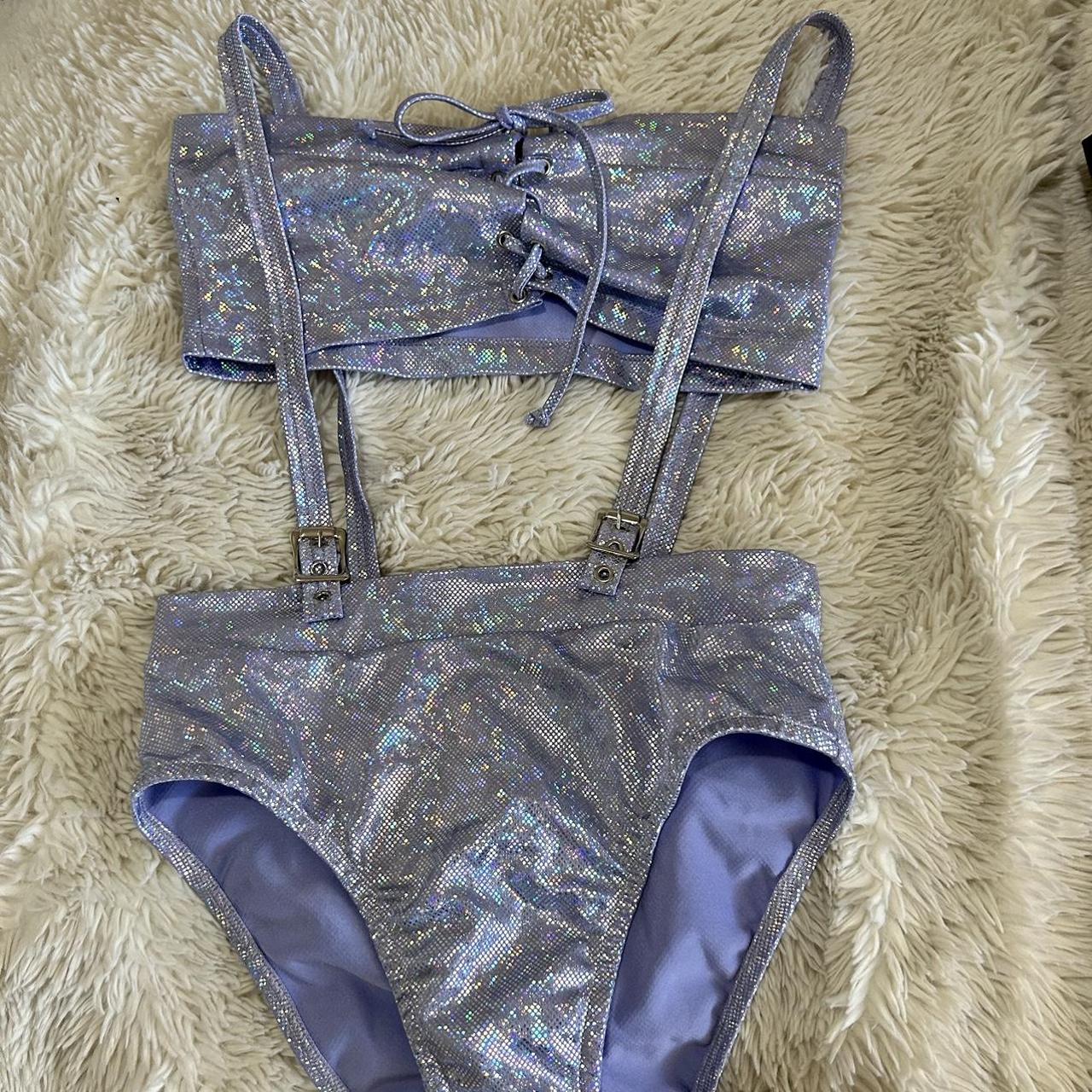 rave outfit purple size medium #ravewear... - Depop