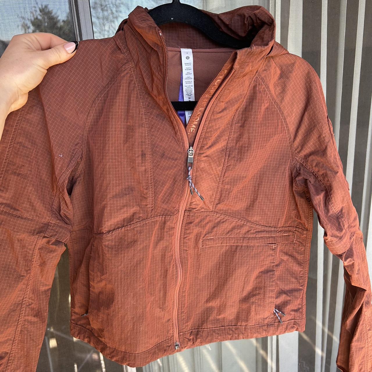 lululemon convertible ripstop hiking jacket ancient... - Depop