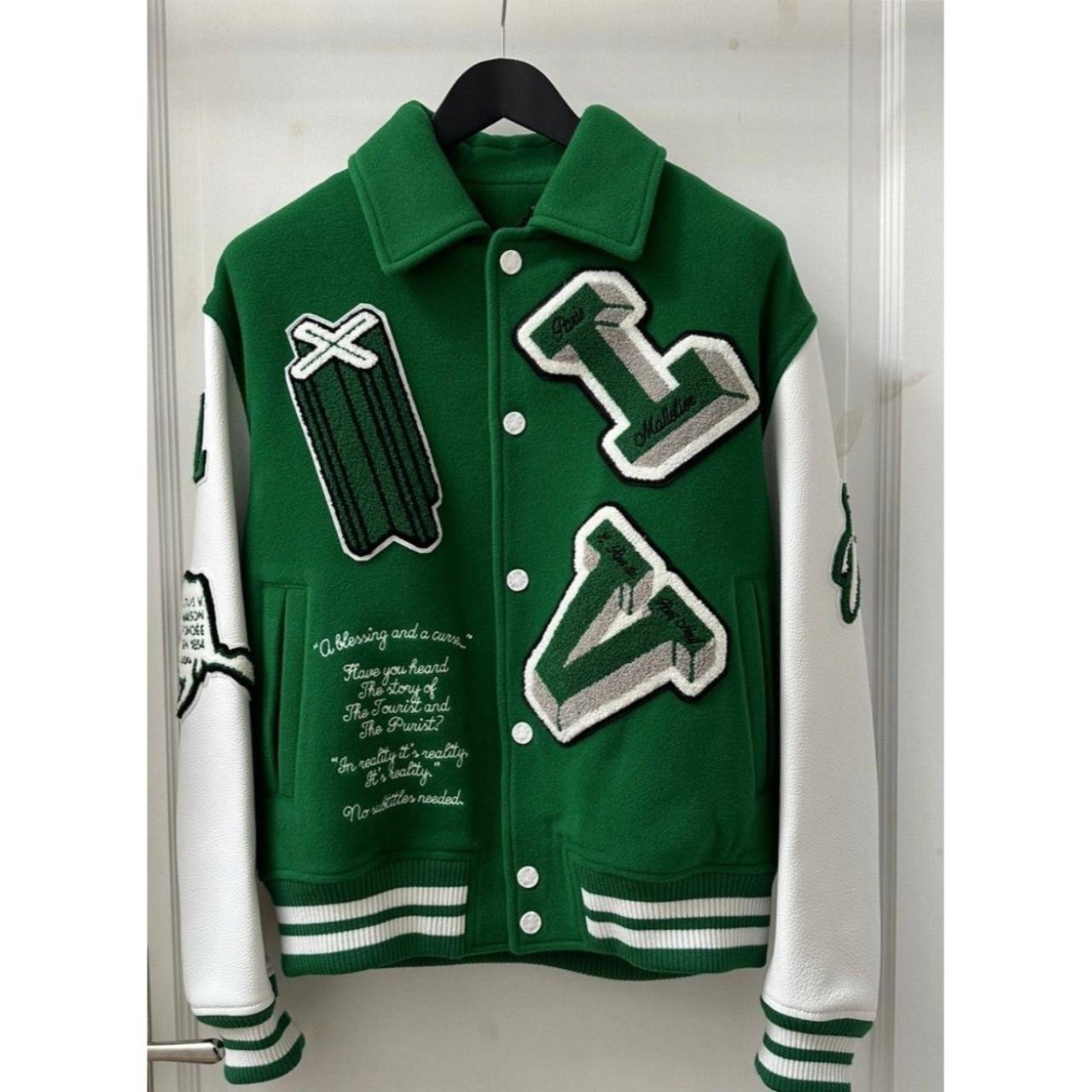 Louis Vuitton Varsity Jacket Authenic! Wore several... - Depop