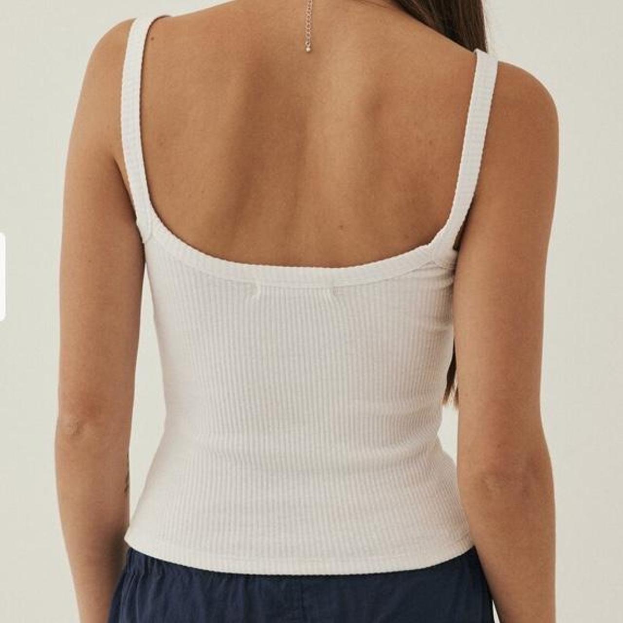 SUPRE RIRI TANK WHITE ️‍🔥 size xs perfect condition... - Depop