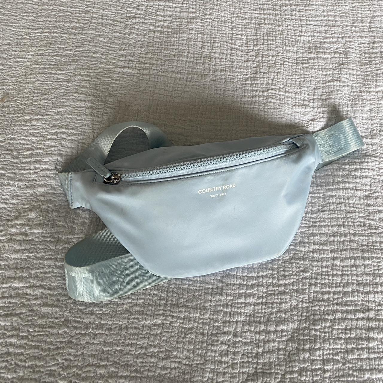 Country Road Bag Little blue bum bag. Hardly used!... - Depop