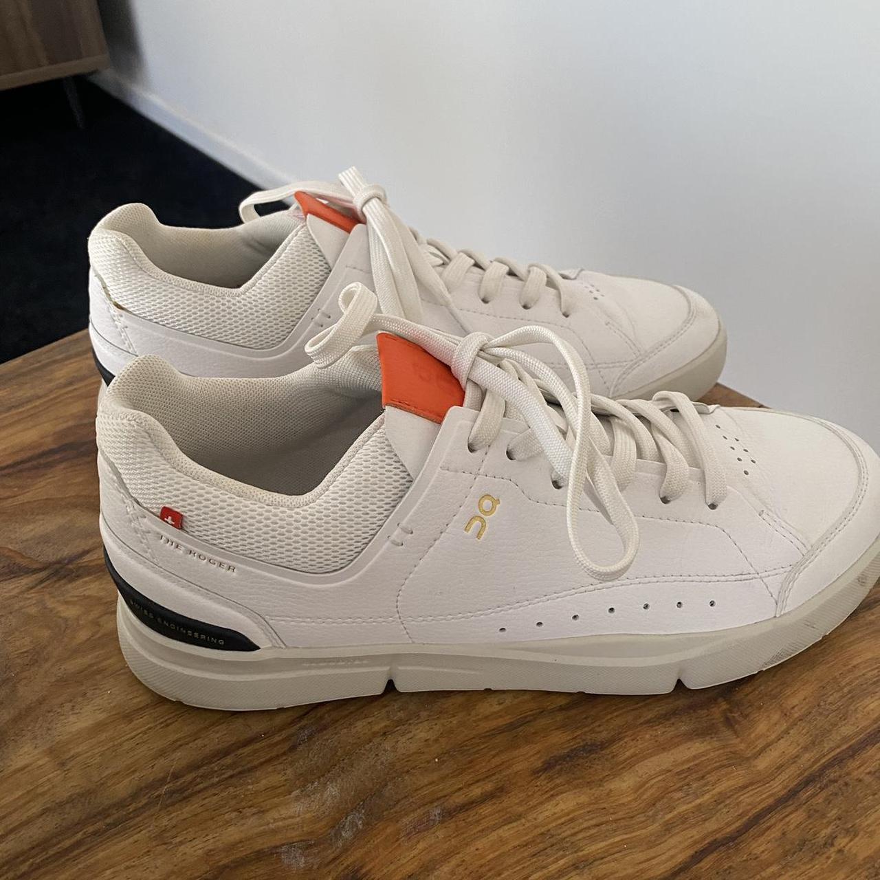 On Cloud The Roger Women's US9 EU40.5 UK7 White &... - Depop