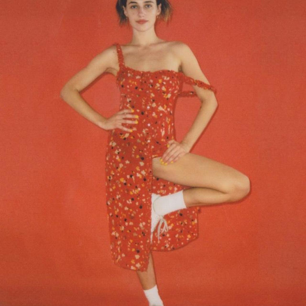 realisation par juliet dress in rouge fleur size... - Depop