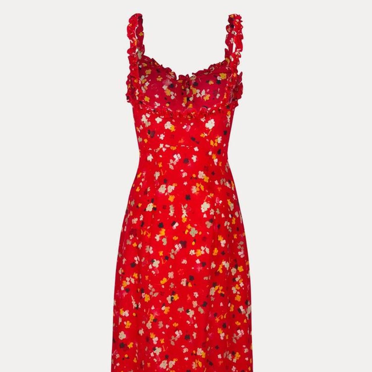 realisation par juliet dress in rouge fleur size... - Depop