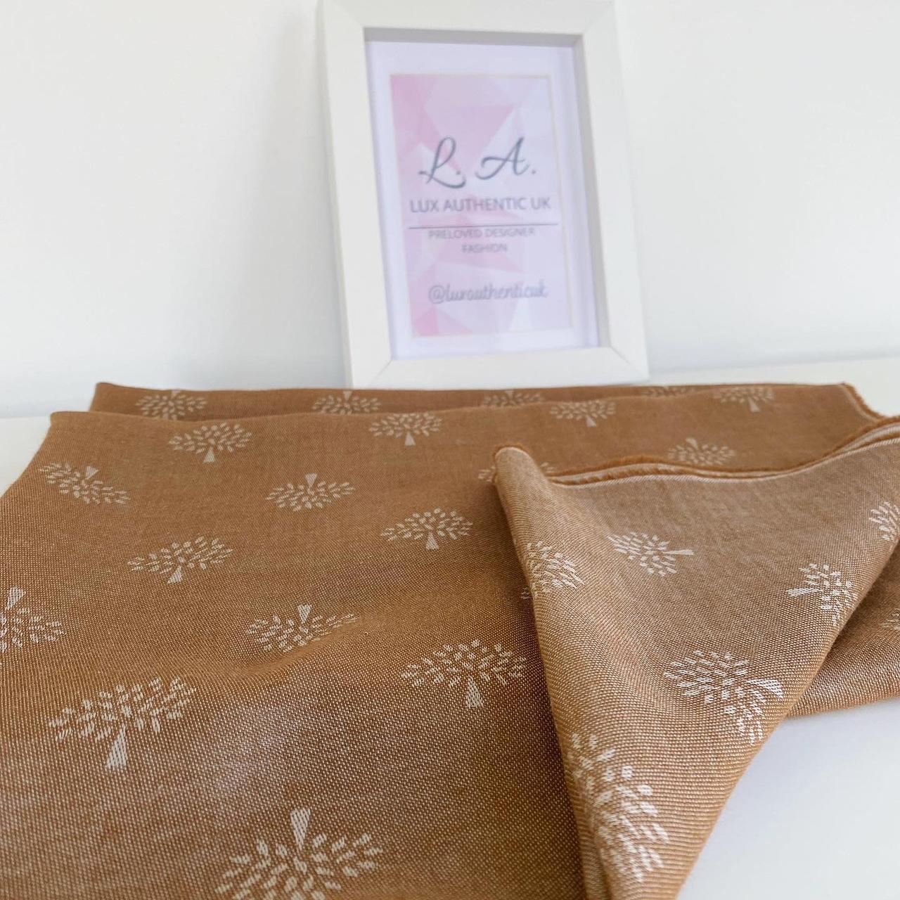 Authentic Mulberry Tamara Tree Monogram Brown/Beige... - Depop