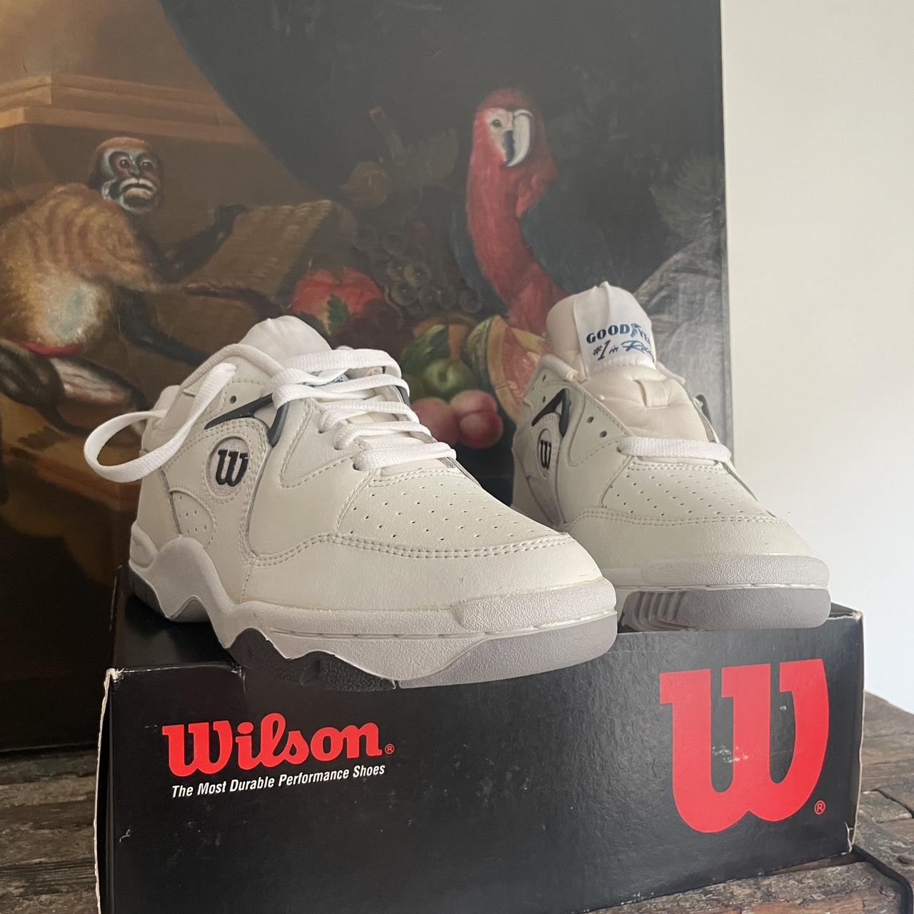Deadstock vintage early 90’s Wilson x Goodyear... - Depop