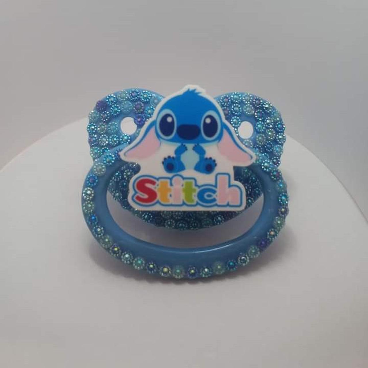Stitch adult pacifier Made by me. Selling for $25... - Depop