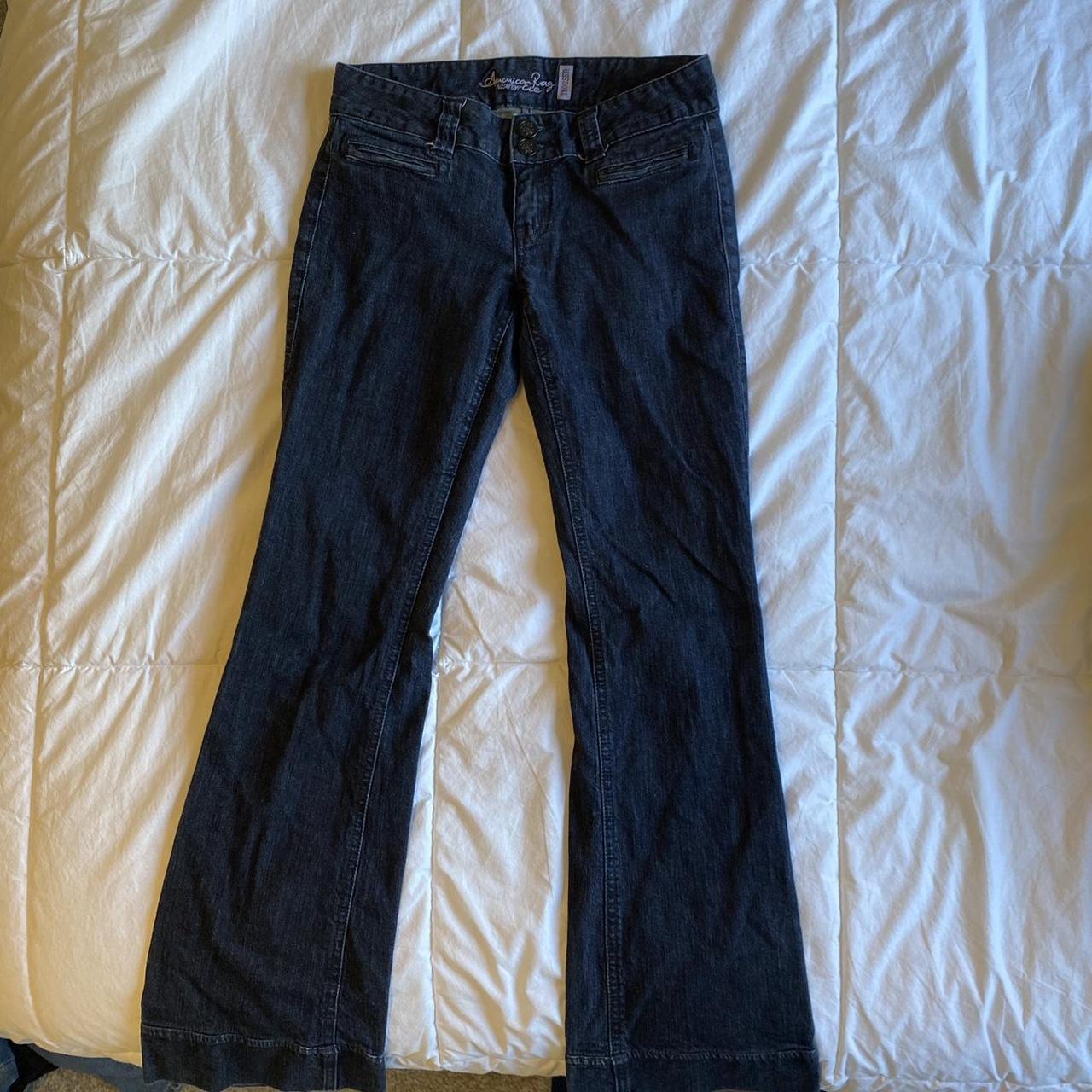 ON HOLD. Cute y2k low rise bootcut or flare jeans.... - Depop